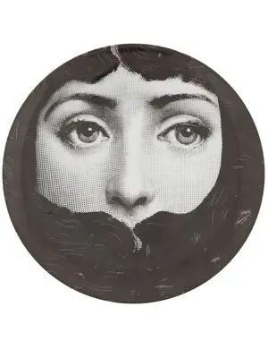 FORNASETTI Plate - Grey