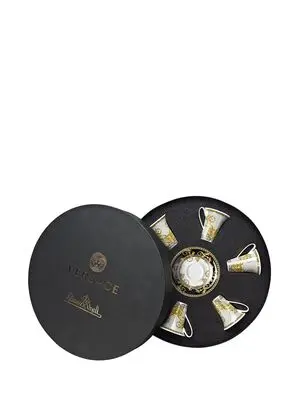 Versace X Rosenthal Prestige Gala Espresso Cup Set