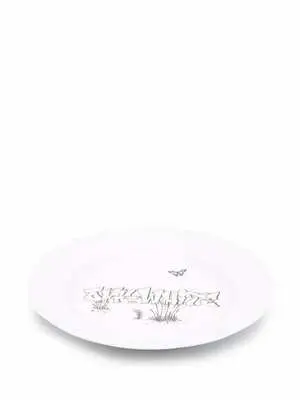 Off-White X Ginori 1735 Logo-print Dessert Plate
