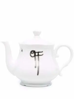 Off-White X Ginori 1735 Logo-print Teapot - White