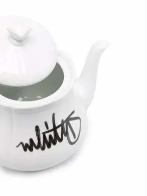 Off-White X Ginori 1735 Logo-print Teapot