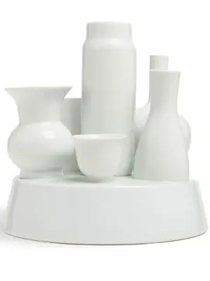 POLSPOTTEN Hong Kong Vase - White