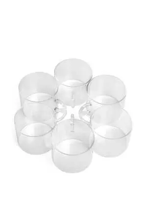 ICHENDORF MILANO Small Piuma' Teacups Set Of 6
