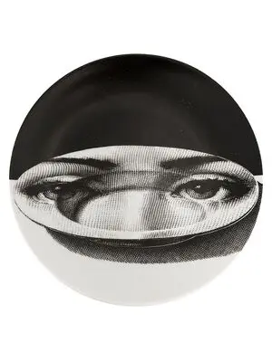 FORNASETTI Plate - Black