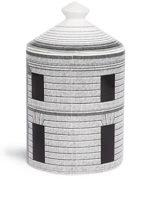 FORNASETTI Se Poi Scented Candle - Grey