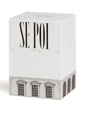 FORNASETTI Se Poi Scented Candle - Grey
