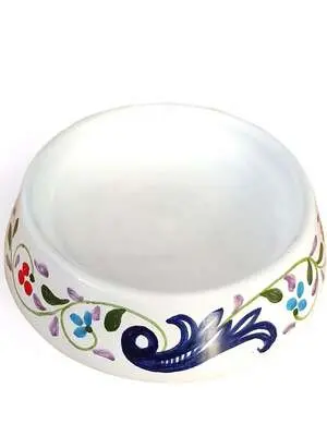 LES-OTTOMANS Small Hand-painted Bowl