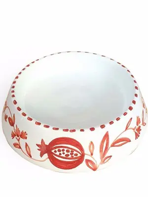 LES-OTTOMANS Small Hand-painted Bowl - Multicolour