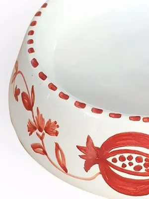 LES-OTTOMANS Small Hand-painted Bowl