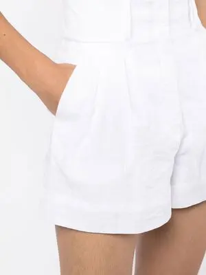 Shiatzy Chen High-waisted Chino Shorts