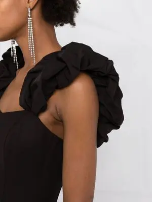 V:PM ATELIER Off-shoulder Maxi Dress