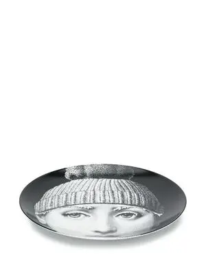 FORNASETTI T&v Printed Decorative Plate