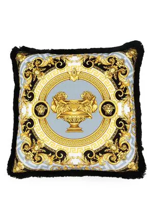 Versace Medusa Greca-print Pillowcase