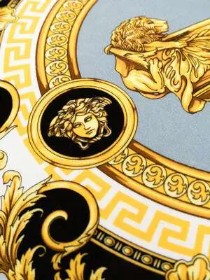 Versace Medusa Greca-print Pillowcase