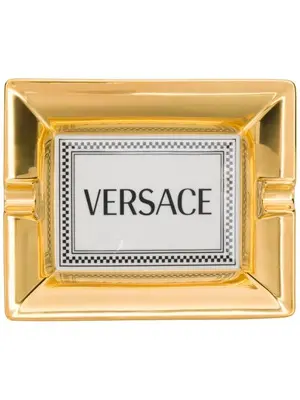 Versace Medusa Rhapsody Ashtray - White