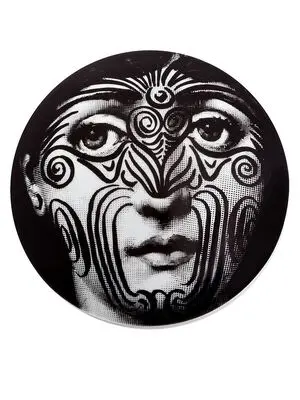 FORNASETTI Printed Ceramic Box