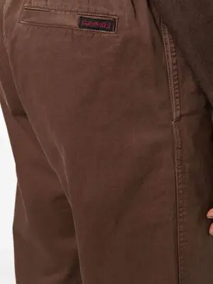 Gramicci Belted-waist Straight-leg Trousers - Brown