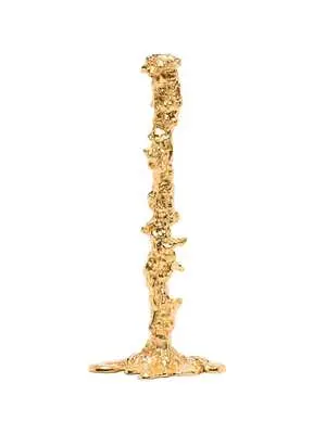 POLSPOTTEN Drip Xxl Candle Holder - Gold