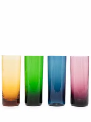 La DoubleJ Rainbow Tumbler Set - Blue