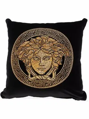 Versace Icon Studded Cushion