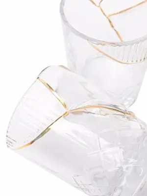 SELETTI Bicchieri Kintsugi Glasses