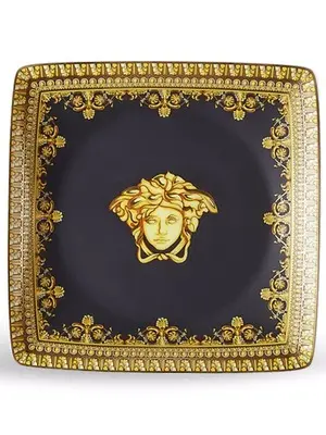 Versace Baroque Nero Bowl - Black