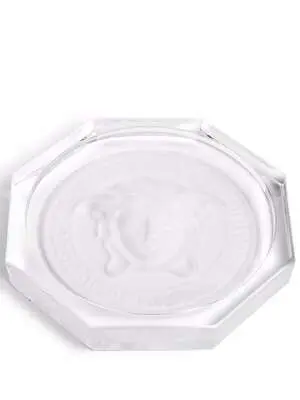 Versace Medusa Lumiere Coaster - White