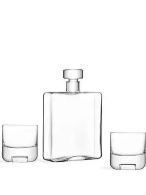 LSA INTERNATIONAL Cask Whiskey Set - White