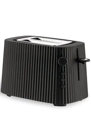 ALESSI Plissé Tonal Toaster - Black