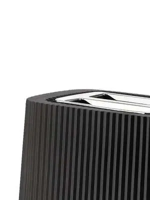 ALESSI Plissé Tonal Toaster Eu Plug Version - Black