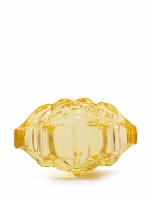 Versace Medusa Lumiere Crystal Paperweight - Yellow