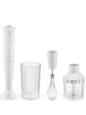 ALESSI Plissé Electric Hand Mixer - White