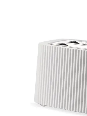 ALESSI Plissé Electric Toaster - White