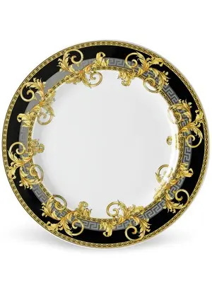 Versace Prestige Gala Porcelain Plate - White