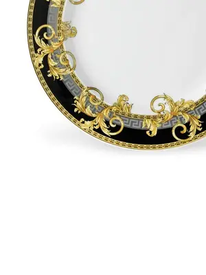 Versace Prestige Gala Porcelain Plate - White
