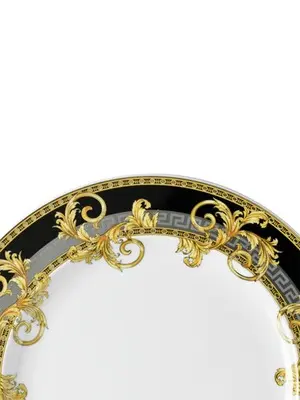 Versace Prestige Gala Porcelain Plate - White