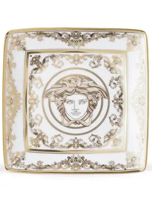 Versace Medusa Gala Dish - White