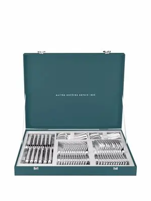 Christofle Malmaison 48-piece Flatware Set - Silver