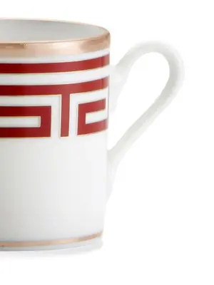 GINORI 1735 Labirinto Coffee Cups - Red