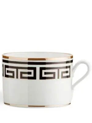 GINORI 1735 Labirinto Tea Cup - Black