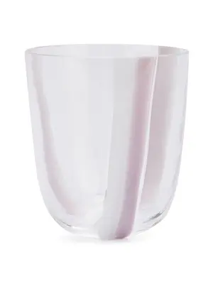 CARLO MORETTI Striped Drinking Glass - Purple
