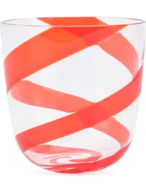 CARLO MORETTI Striped Glass - Red