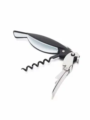 ALESSI Parrot Stainless Steel Corkscrew - Black