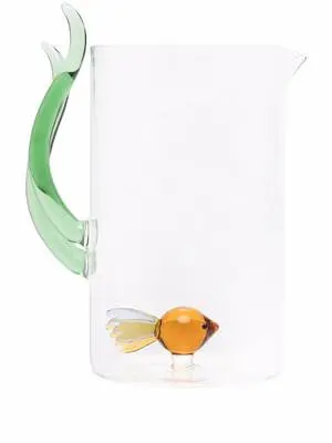 ICHENDORF MILANO Animal Farm Fish Vase - White