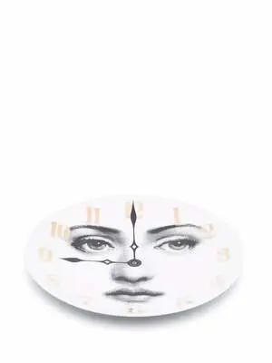 FORNASETTI Tema E Variazioni N.74 Clock-print Plate