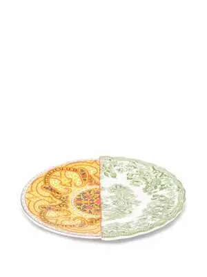 SELETTI Hybrid-print Plate - Green