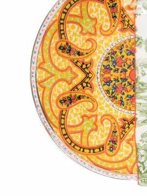 SELETTI Hybrid-print Plate - Green