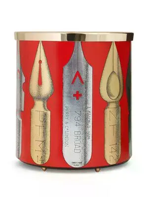 FORNASETTI Pennini Paper Basket - Red