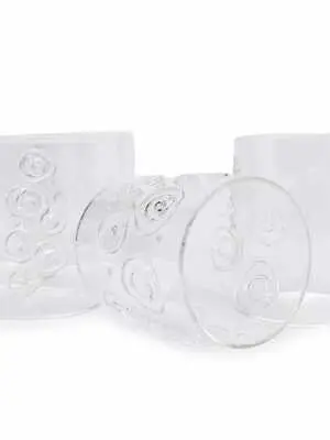 10 CORSO COMO Swirl-detail Set Of 6 Glasses