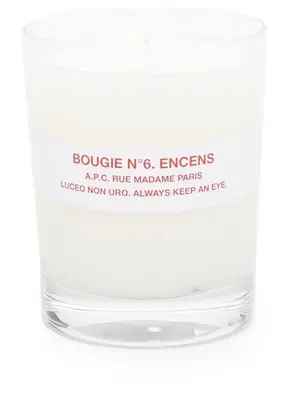 A.p.c. Candle No.6 Encens - White